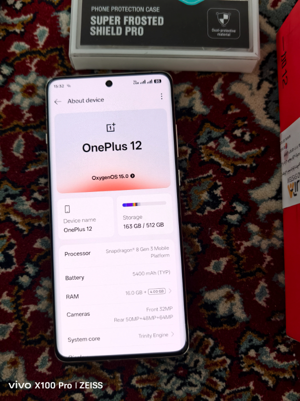 آگهی گوشی پرچمدار OnePlus 12 512/16 وان پلاس 12 حافظه 512/16 کارکرده و ...